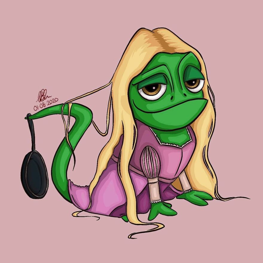 Disney Sidekicks Reimagined As Their Princess Counterparts (10 Pics)